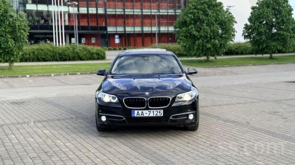 Black BMW 520 2013 in Rezekne, with an engine capacity of 2.00 L and mileage of 0 thousand km for 10500 €, photo 5 on AUTOMOTO.COM.LV