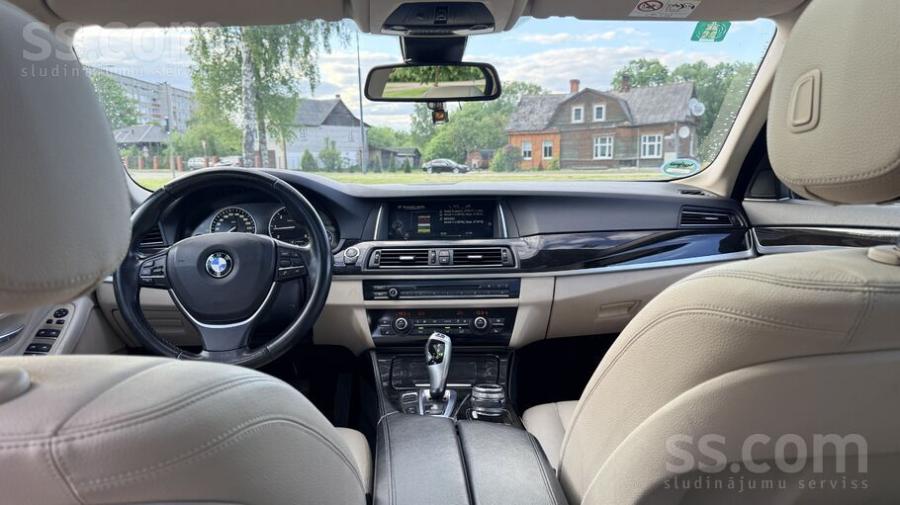 Melns BMW 520 2013 Rēzekne, ar dzinēja tilpumu 2.00 L un nobraukumu 0 tūkst. km par 10500 €, foto 7 vietnē AUTOMOTO.COM.LV