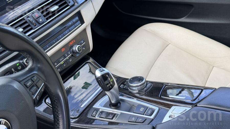Melns BMW 520 2013 Rēzekne, ar dzinēja tilpumu 2.00 L un nobraukumu 0 tūkst. km par 10500 €, foto 8 vietnē AUTOMOTO.COM.LV