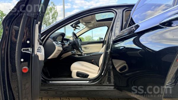 Black BMW 520 2013 in Rezekne, with an engine capacity of 2.00 L and mileage of 0 thousand km for 10500 €, photo 8 on AUTOMOTO.COM.LV