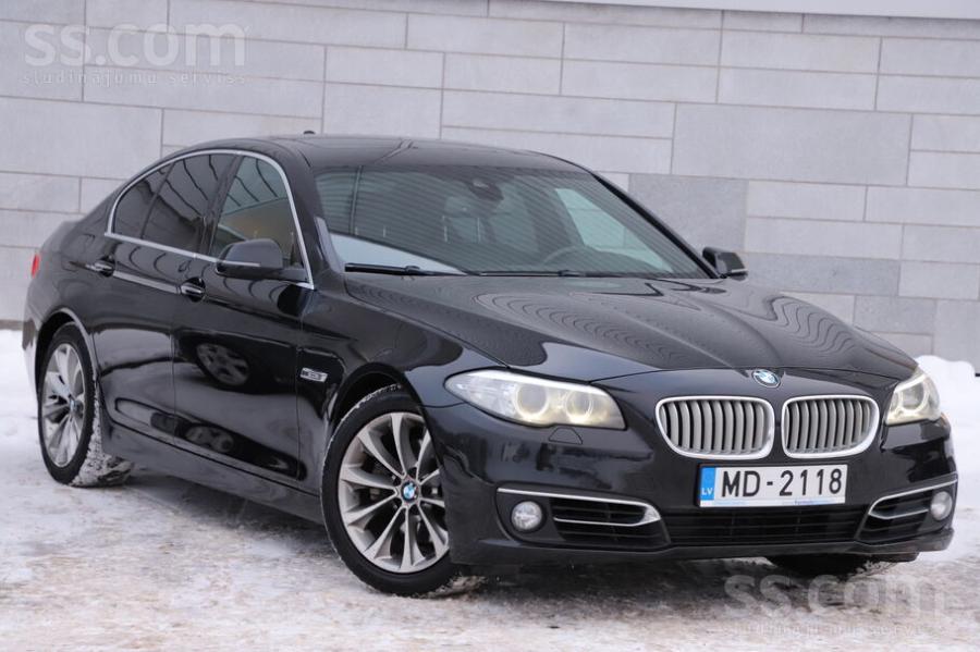 Melns BMW 520 2013 Tukums, ar dzinēja tilpumu 2.00 L un nobraukumu 228 tūkst. km par 9000 €, foto 3 vietnē AUTOMOTO.COM.LV