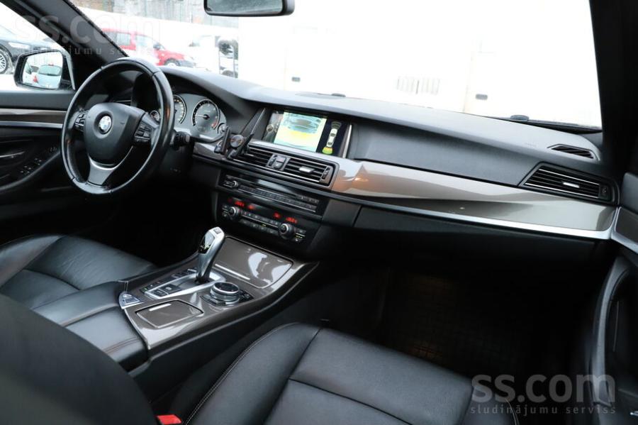 Melns BMW 520 2013 Tukums, ar dzinēja tilpumu 2.00 L un nobraukumu 228 tūkst. km par 9000 €, foto 9 vietnē AUTOMOTO.COM.LV