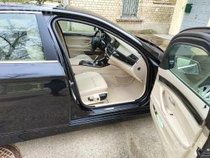 Black BMW 520 2013 in Daugavpils, with an engine capacity of 2.00 L and mileage of 252 thousand km for 11500 €, photo 11 on AUTOMOTO.COM.LV