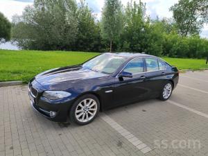 Black BMW 520 2013 in Daugavpils, with an engine capacity of 2.00 L and mileage of 252 thousand km for 11500 €, photo 16 on AUTOMOTO.COM.LV
