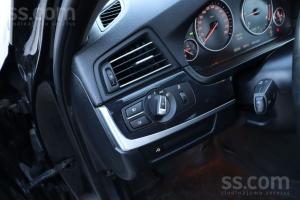 Black BMW 520 2013 in Riga, with an engine capacity of 2.00 L and mileage of 357 thousand km for 7490 €, photo 17 on AUTOMOTO.COM.LV
