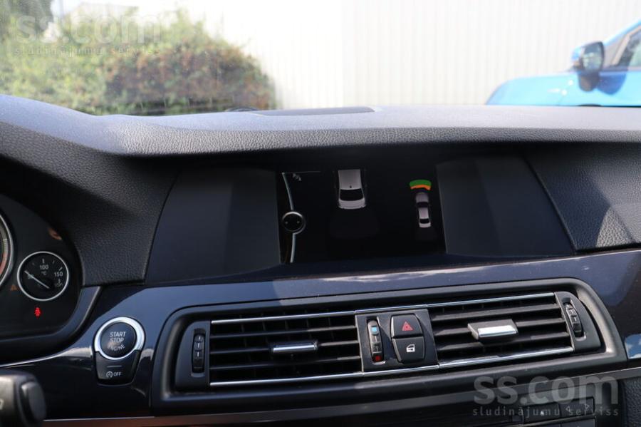 Black BMW 520 2013 in Riga, with an engine capacity of 2.00 L and mileage of 357 thousand km for 7490 €, photo 24 on AUTOMOTO.COM.LV