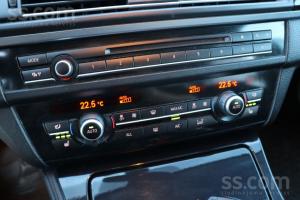 Black BMW 520 2013 in Riga, with an engine capacity of 2.00 L and mileage of 357 thousand km for 7490 €, photo 25 on AUTOMOTO.COM.LV