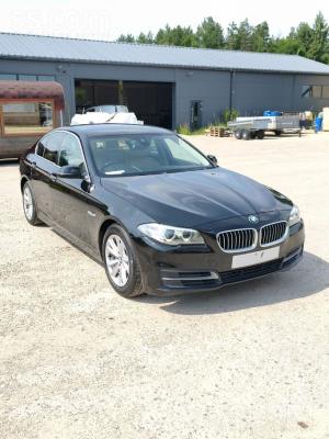 Black BMW 520 2013 in Madona, with an engine capacity of 2.00 L and mileage of 190 thousand km for 3300 €, photo  on AUTOMOTO.COM.LV