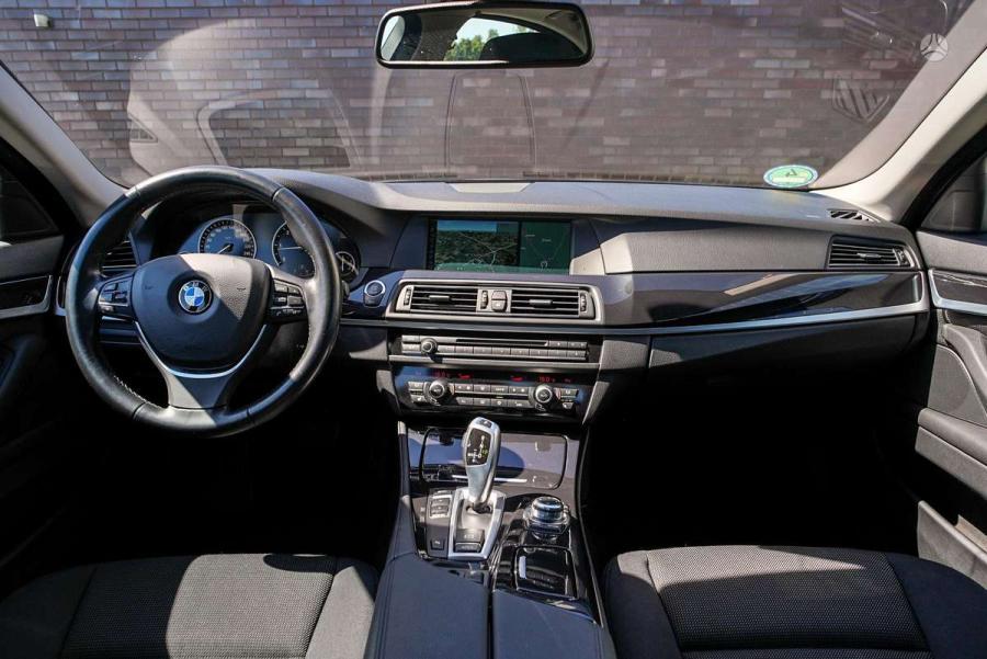 Melns BMW 520 2013 Kauņa, ar dzinēja tilpumu 2.00 L un nobraukumu 183 tūkst. km par 10450 €, foto 18 vietnē AUTOMOTO.COM.LV