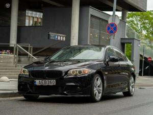 Melns BMW 520 2013 Viļņa, ar dzinēja tilpumu 2.00 L un nobraukumu 297 tūkst. km par 10500 €, foto 3 vietnē AUTOMOTO.COM.LV