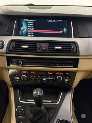 Melns BMW 520 2013 Marijampole, ar dzinēja tilpumu 2.00 L un nobraukumu 308 tūkst. km par 10500 €, foto 18 vietnē AUTOMOTO.COM.LV