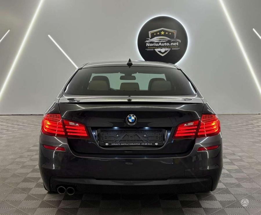 Melns BMW 520 2013 Marijampole, ar dzinēja tilpumu 2.00 L un nobraukumu 308 tūkst. km par 10500 €, foto 34 vietnē AUTOMOTO.COM.LV