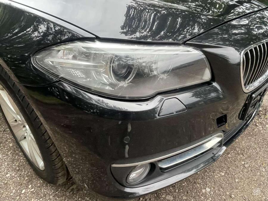 Black BMW 520 2013 in Kaunas, with an engine capacity of 2.00 L and mileage of 229 thousand km for 9800 €, photo 5 on AUTOMOTO.COM.LV