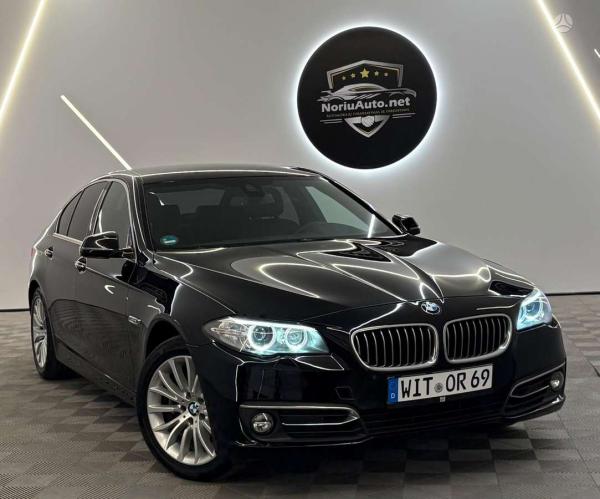Black BMW 520 2013 in Marijampole, with an engine capacity of 2.00 L and mileage of 308 thousand km for 11850 €, photo 1 on AUTOMOTO.COM.LV