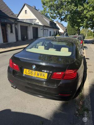 Black BMW 520 2013 in Marijampole, with an engine capacity of 2.00 L and mileage of 368 thousand km for 3650 €, photo 4 on AUTOMOTO.COM.LV