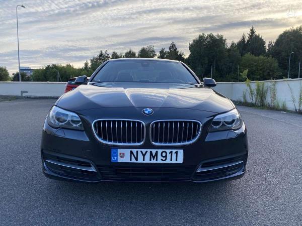 Black BMW 520 2013 in Vilnius, with an engine capacity of 2.00 L and mileage of 330 thousand km for 9300 €, photo 3 on AUTOMOTO.COM.LV