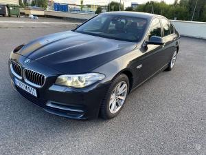 Black BMW 520 2013 in Vilnius, with an engine capacity of 2.00 L and mileage of 330 thousand km for 9300 €, photo 4 on AUTOMOTO.COM.LV