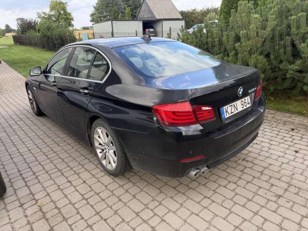 BMW 520 2013 Marijampole vietnē Melns BMW 520 2013 Marijampole, ar dzinēja tilpumu 2.00 L un nobraukumu 293 tūkst. km par 7500 €, foto 5 vietnē AUTOMOTO.COM.LV