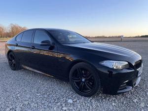 Black BMW 520 2013 in Kaunas, with an engine capacity of 2.00 L and mileage of 244 thousand km for 9999 €, photo 5 on AUTOMOTO.COM.LV