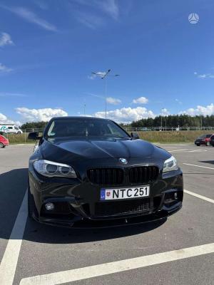 Black BMW 520 2013 in Moletai, with an engine capacity of 2.00 L and mileage of 360 thousand km for 7200 €, photo 3 on AUTOMOTO.COM.LV