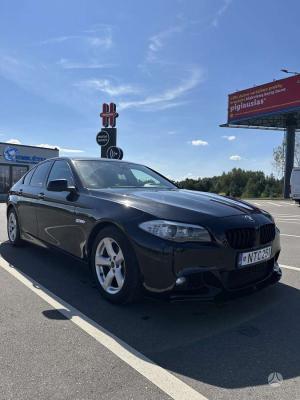 Black BMW 520 2013 in Moletai, with an engine capacity of 2.00 L and mileage of 360 thousand km for 7200 €, photo 7 on AUTOMOTO.COM.LV