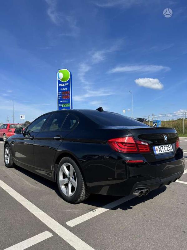 Melns BMW 520 2013 Molėtai, ar dzinēja tilpumu 2.00 L un nobraukumu 360 tūkst. km par 7200 €, foto 9 vietnē AUTOMOTO.COM.LV