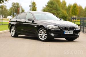 Melns BMW 520 2013 Jelgava, ar dzinēja tilpumu 2.00 L un nobraukumu 211 tūkst. km par 8850 €, foto 4 vietnē AUTOMOTO.COM.LV