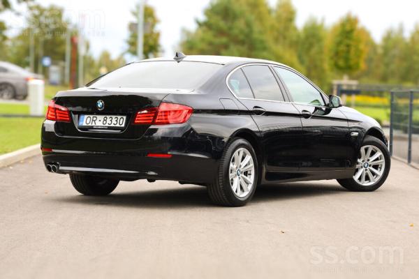 БМВ 520 2013 в Елгава на AUTOMOTO.COM.LV Черный БМВ 520 2013 в Елгава, объемом двигателя 2.00 л и пробегом 211 тыс. км за 8850 €, фото 5 на AUTOMOTO.COM.LV
