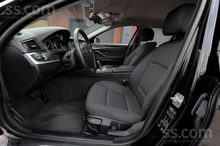 Melns BMW 520 2013 Jelgava, ar dzinēja tilpumu 2.00 L un nobraukumu 211 tūkst. km par 8850 €, foto 8 vietnē AUTOMOTO.COM.LV