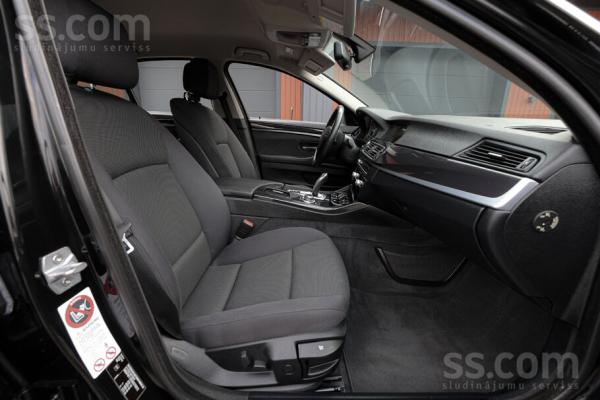 БМВ 520 2013 в Елгава на AUTOMOTO.COM.LV Черный БМВ 520 2013 в Елгава, объемом двигателя 2.00 л и пробегом 211 тыс. км за 8850 €, фото 11 на AUTOMOTO.COM.LV