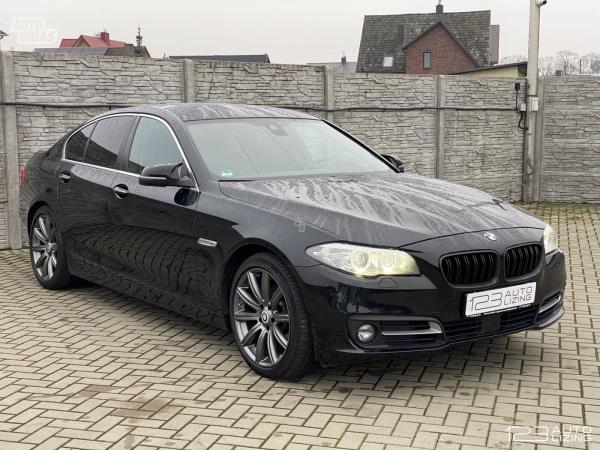 Black BMW 520 2014 in Taurage, with an engine capacity of 2.00 L and mileage of 300 thousand km for 11900 €, photo 4 on AUTOMOTO.COM.LV