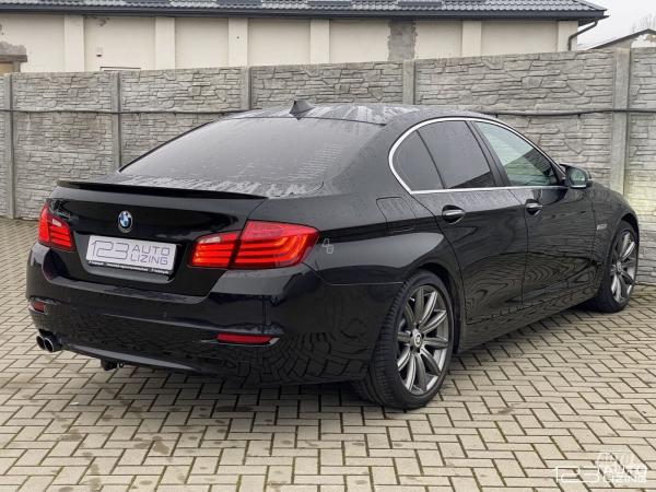 Black BMW 520 2014 in Taurage, with an engine capacity of 2.00 L and mileage of 300 thousand km for 11900 €, photo 7 on AUTOMOTO.COM.LV