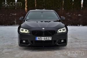 Melns BMW 520 2014 Jelgava, ar dzinēja tilpumu 2.00 L un nobraukumu 299 tūkst. km par 11999 €, foto  vietnē AUTOMOTO.COM.LV