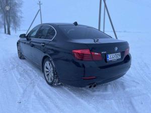 Black BMW 520 2014 in Ariogala, with an engine capacity of 2.00 L and mileage of 267 thousand km for 8999 €, photo 5 on AUTOMOTO.COM.LV