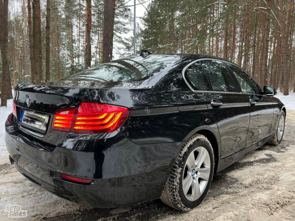 Melns BMW 520 2014 Viļņa, ar dzinēja tilpumu 2.00 L un nobraukumu 294 tūkst. km par 8849 €, foto 6 vietnē AUTOMOTO.COM.LV