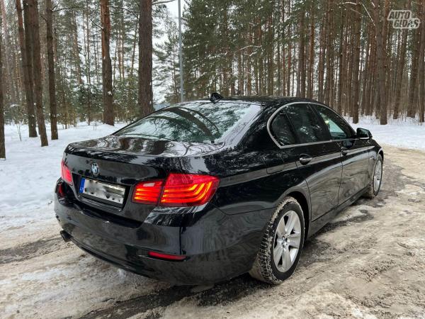 Melns BMW 520 2014 Viļņa, ar dzinēja tilpumu 2.00 L un nobraukumu 294 tūkst. km par 8849 €, foto 7 vietnē AUTOMOTO.COM.LV