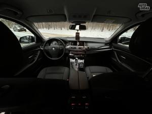 Black BMW 520 2014 in Vilnius, with an engine capacity of 2.00 L and mileage of 294 thousand km for 8849 €, photo 19 on AUTOMOTO.COM.LV
