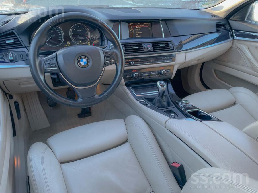 Melns BMW 520 2014 Jelgava, ar dzinēja tilpumu 2.00 L un nobraukumu 287 tūkst. km par 8496 €, foto 8 vietnē AUTOMOTO.COM.LV