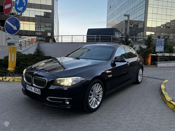 Melns BMW 520 2014 Viļņa, ar dzinēja tilpumu 2.00 L un nobraukumu 286 tūkst. km par 10000 €, foto 6 vietnē AUTOMOTO.COM.LV