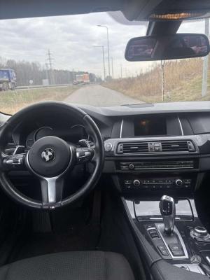 Melns BMW 520 2014 Kauņa, ar dzinēja tilpumu 2.00 L un nobraukumu 260 tūkst. km par 8700 €, foto 4 vietnē AUTOMOTO.COM.LV