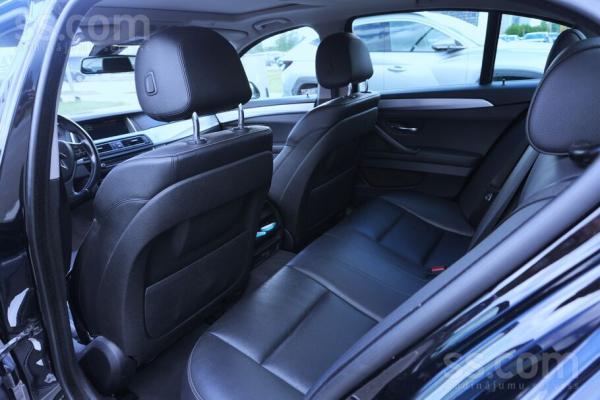 Melns BMW 520 2014 Rīga, ar dzinēja tilpumu 2.00 L un nobraukumu 275 tūkst. km par 11290 €, foto 8 vietnē AUTOMOTO.COM.LV