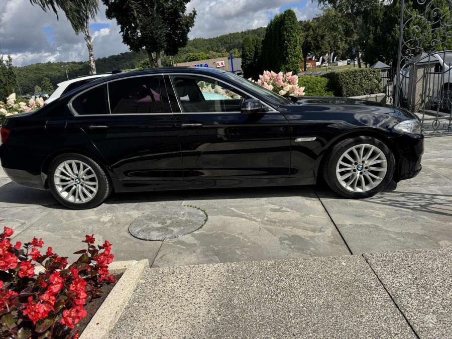 Melns BMW 520 2014 Kauņa, ar dzinēja tilpumu 2.00 L un nobraukumu 252 tūkst. km par 11250 €, foto 3 vietnē AUTOMOTO.COM.LV