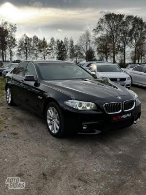 Black BMW 520 2014 in Klaipeda, with an engine capacity of 2.00 L and mileage of 261 thousand km for 11800 €, photo 3 on AUTOMOTO.COM.LV