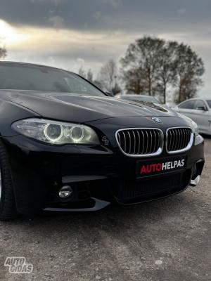 Black BMW 520 2014 in Klaipeda, with an engine capacity of 2.00 L and mileage of 261 thousand km for 11800 €, photo 4 on AUTOMOTO.COM.LV