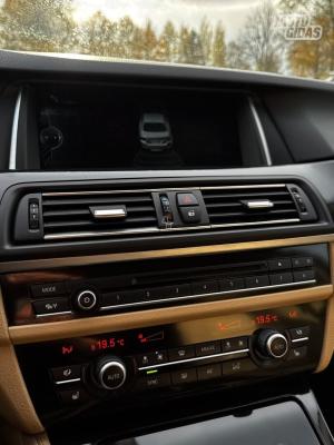 Black BMW 520 2014 in Klaipeda, with an engine capacity of 2.00 L and mileage of 261 thousand km for 11800 €, photo 15 on AUTOMOTO.COM.LV
