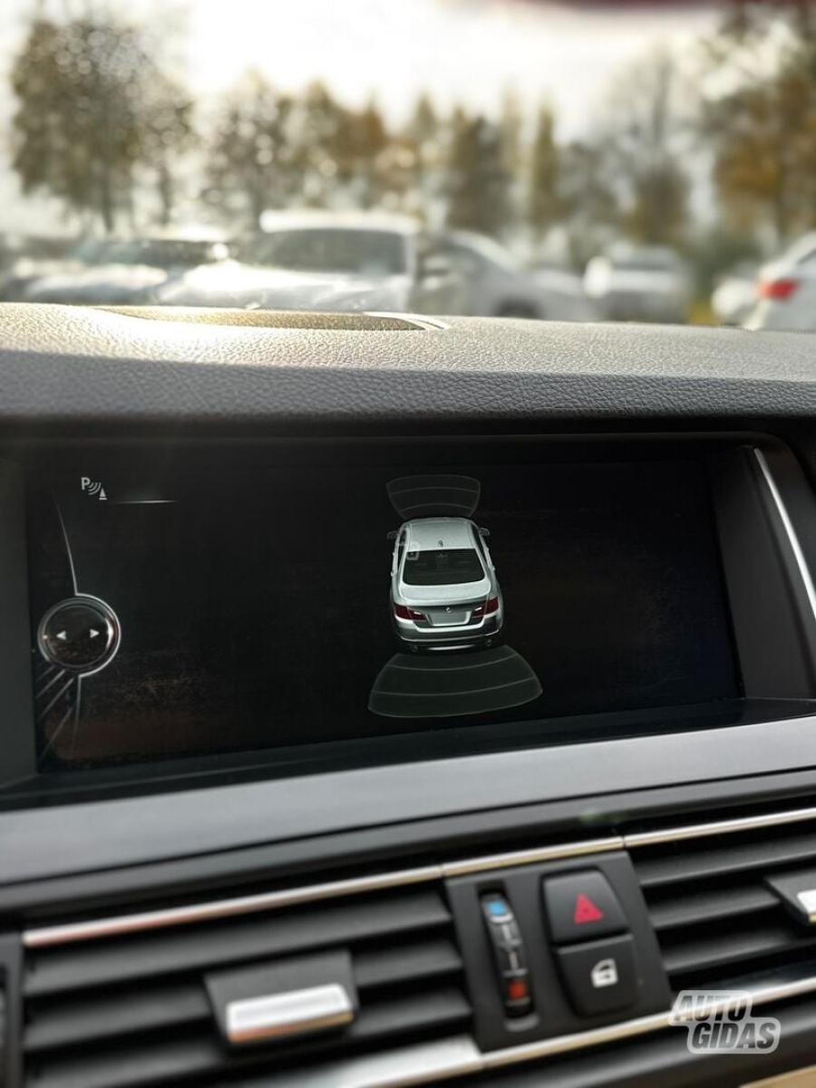 Black BMW 520 2014 in Klaipeda, with an engine capacity of 2.00 L and mileage of 261 thousand km for 11800 €, photo 17 on AUTOMOTO.COM.LV