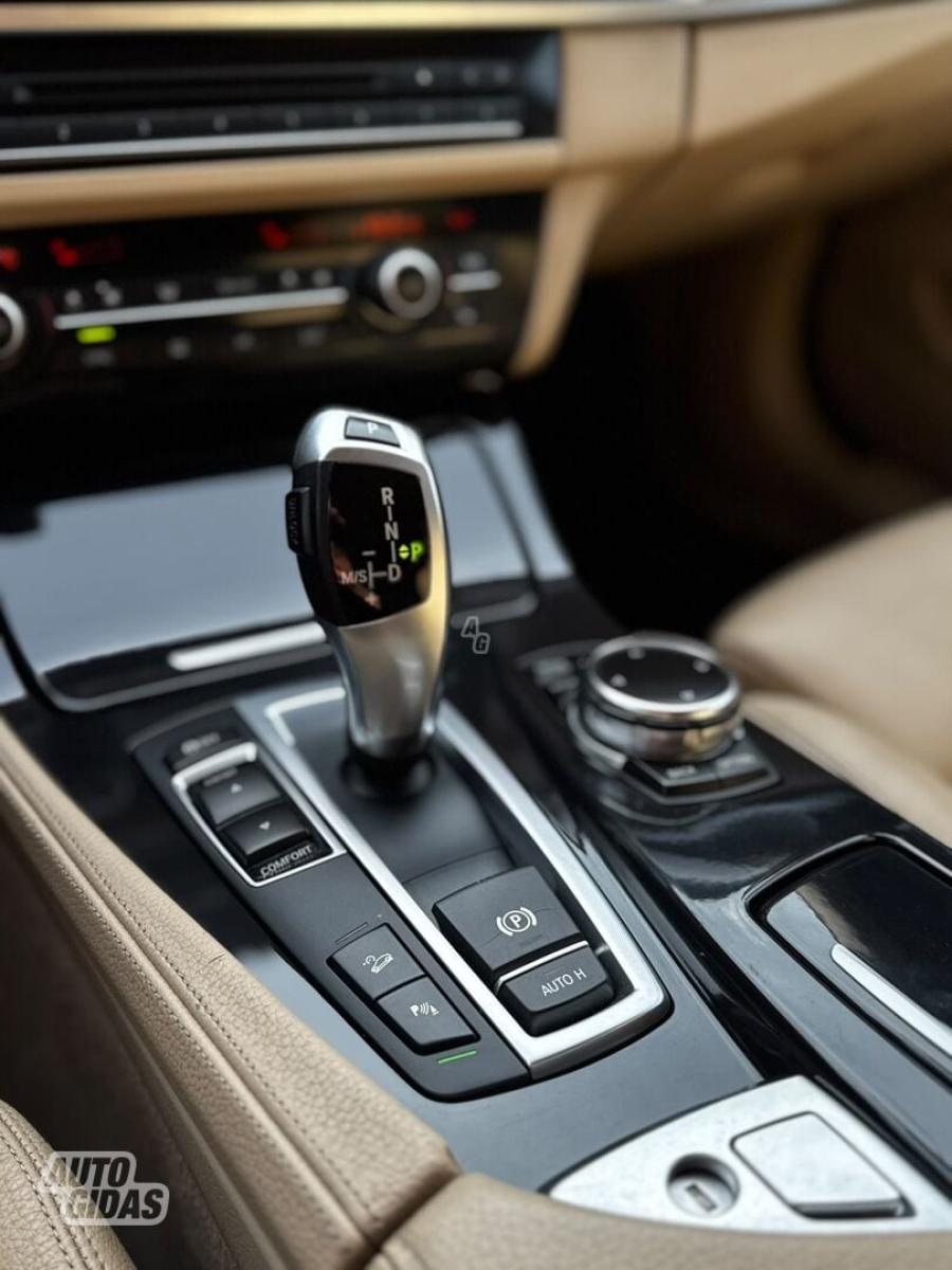 Black BMW 520 2014 in Klaipeda, with an engine capacity of 2.00 L and mileage of 261 thousand km for 11800 €, photo 18 on AUTOMOTO.COM.LV