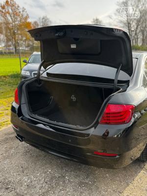 Black BMW 520 2014 in Klaipeda, with an engine capacity of 2.00 L and mileage of 261 thousand km for 11800 €, photo 19 on AUTOMOTO.COM.LV