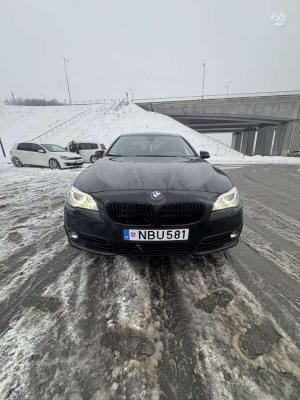 Black BMW 520 2015 in Kaunas, with an engine capacity of 2.00 L and mileage of 310 thousand km for 9700 €, photo  on AUTOMOTO.COM.LV