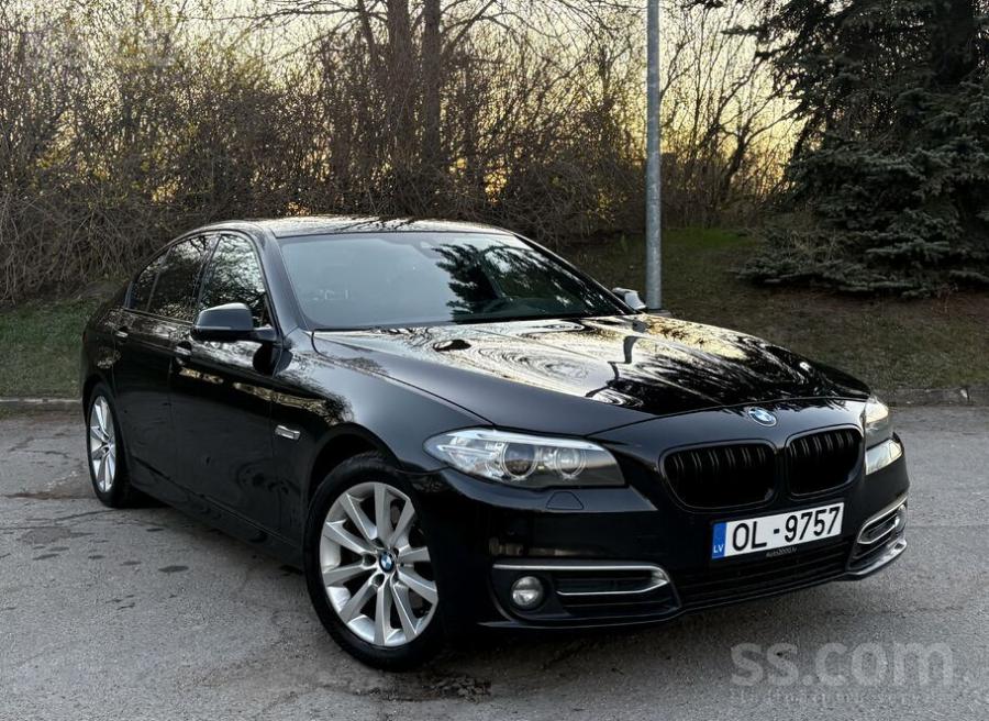 Melns BMW 520 2015 Tukums, ar dzinēja tilpumu 2.00 L un nobraukumu 324 tūkst. km par 12999 €, foto 3 vietnē AUTOMOTO.COM.LV